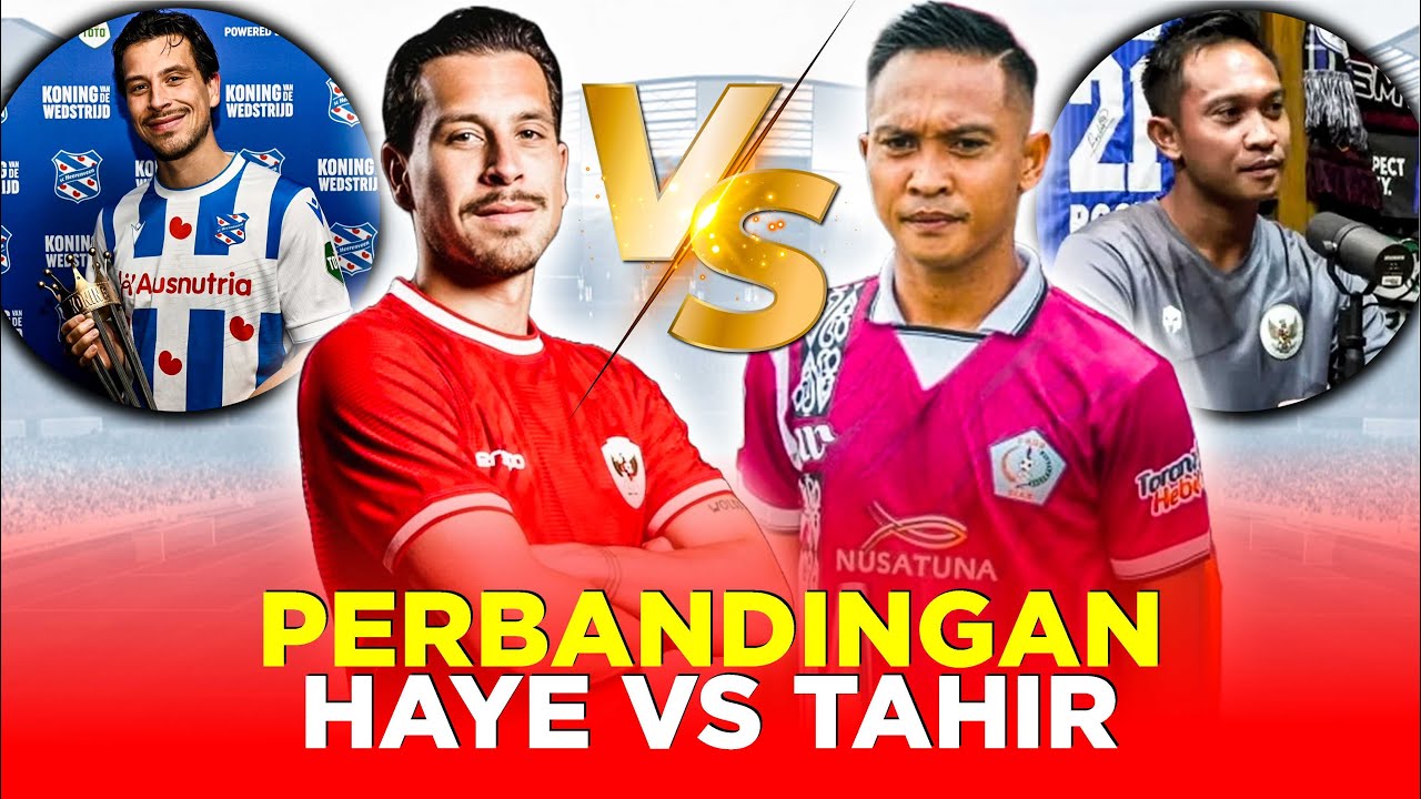 PERBANDINGAN THOM HAYE VS MUHAMMAD TAHIR! GELANDANG PSBS BIAK YANG ...