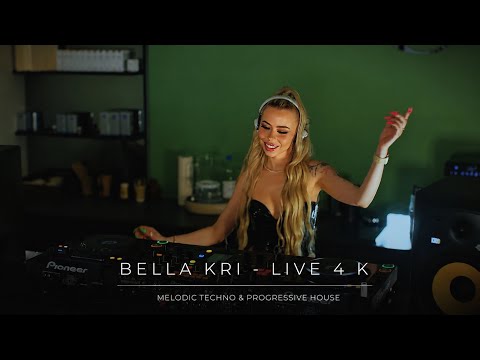 BELLA KRI - Live 4K / Melodic Techno & Progressive House Mix @ Alglatt