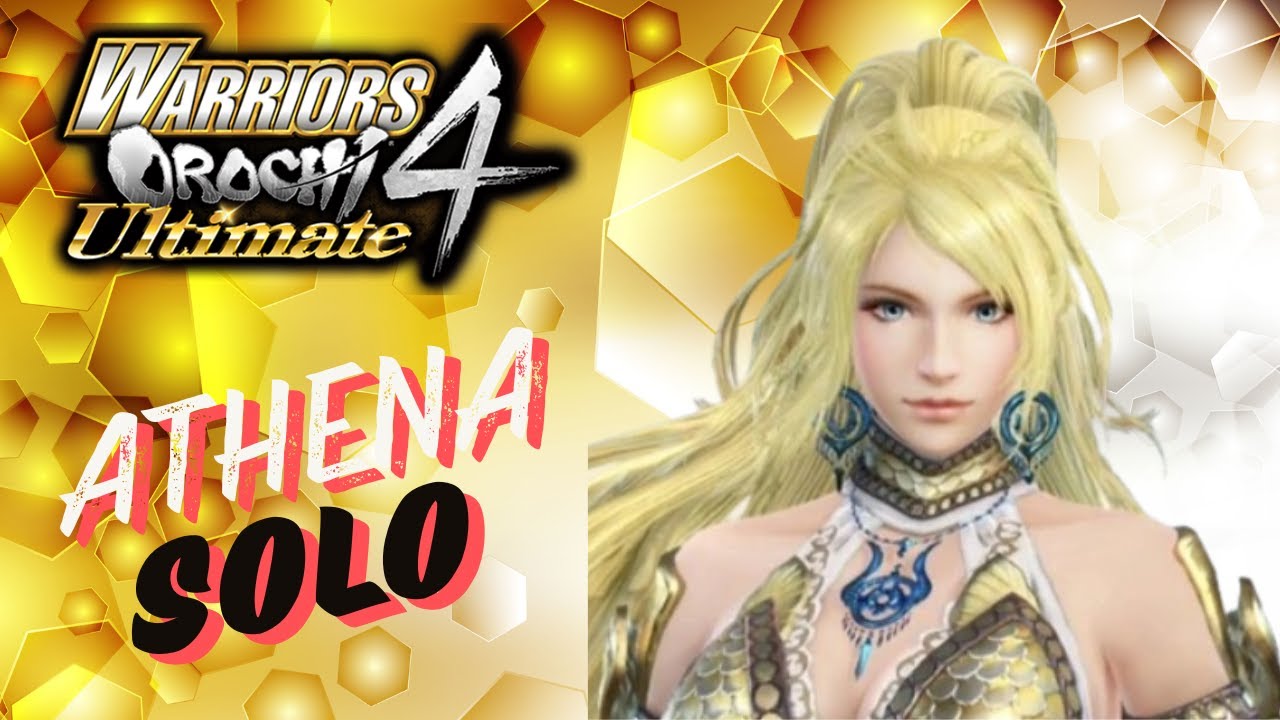 Warriors Orochi 4 Ultimate Ps5 Athena Pandemonium Mode Solo Youtube