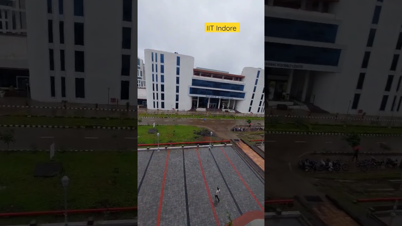 Pod Building Upper view | LRC Building | IIT Indore | #iitindore #iit # ...