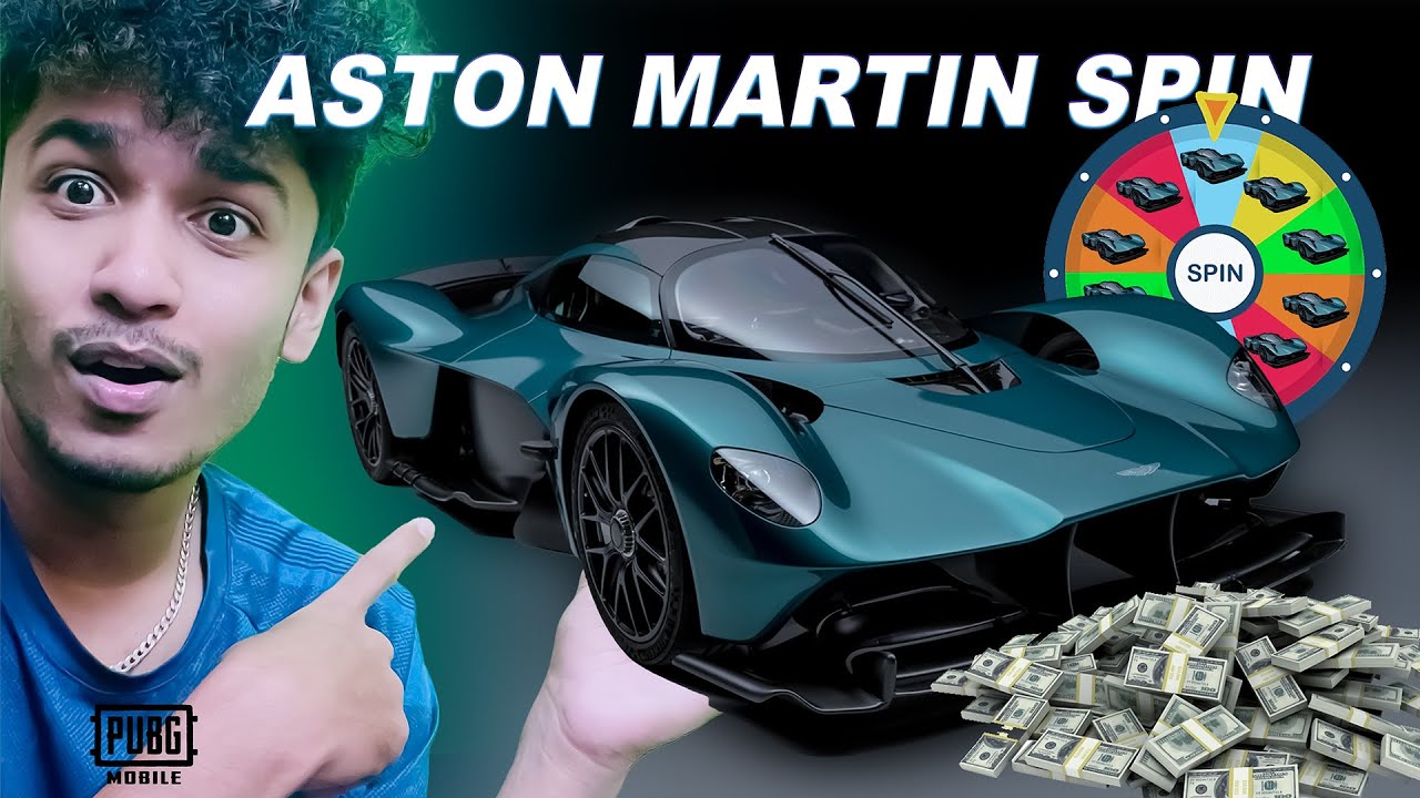 Aston Martin $53000,00 UC | My First Car Spin Live #pubg #pubglive # ...