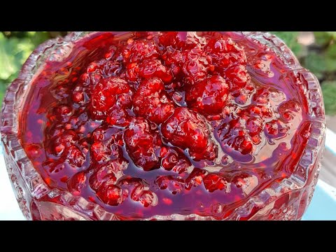 ƏZİLMƏYƏN,DƏN-DƏN QALAN MORUQ MÜRƏBBƏSİNİN HAZIRLANMASI.MALİNA MÜRƏBBƏSİ.