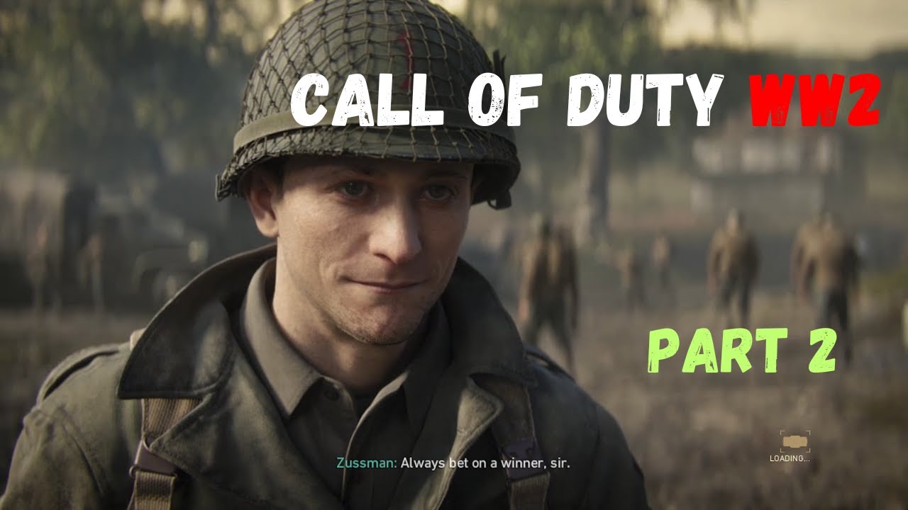 Call of Duty WWII Gameplay part 2 - YouTube