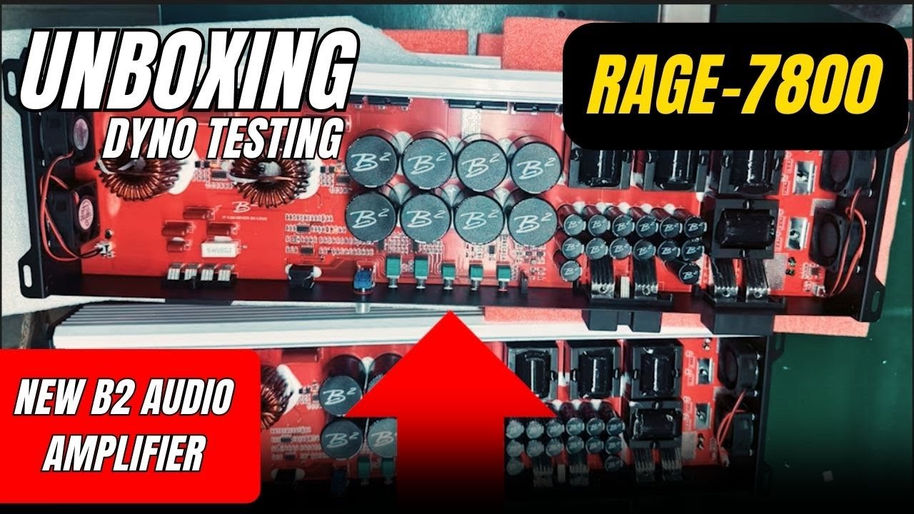 This Amplifier packs a big punch! B2 Audio Rage 7800! - YouTube