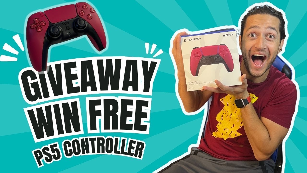 Comment and Win a free PlayStation 5 Controller | Mega Giveaway - YouTube