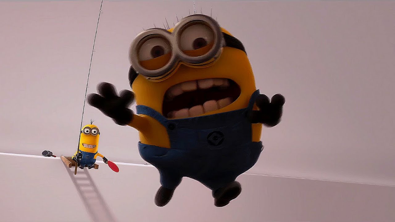 Minions Using Fishing Rod | Despicable Me (2010) Post Credit Scene (2/4 ...