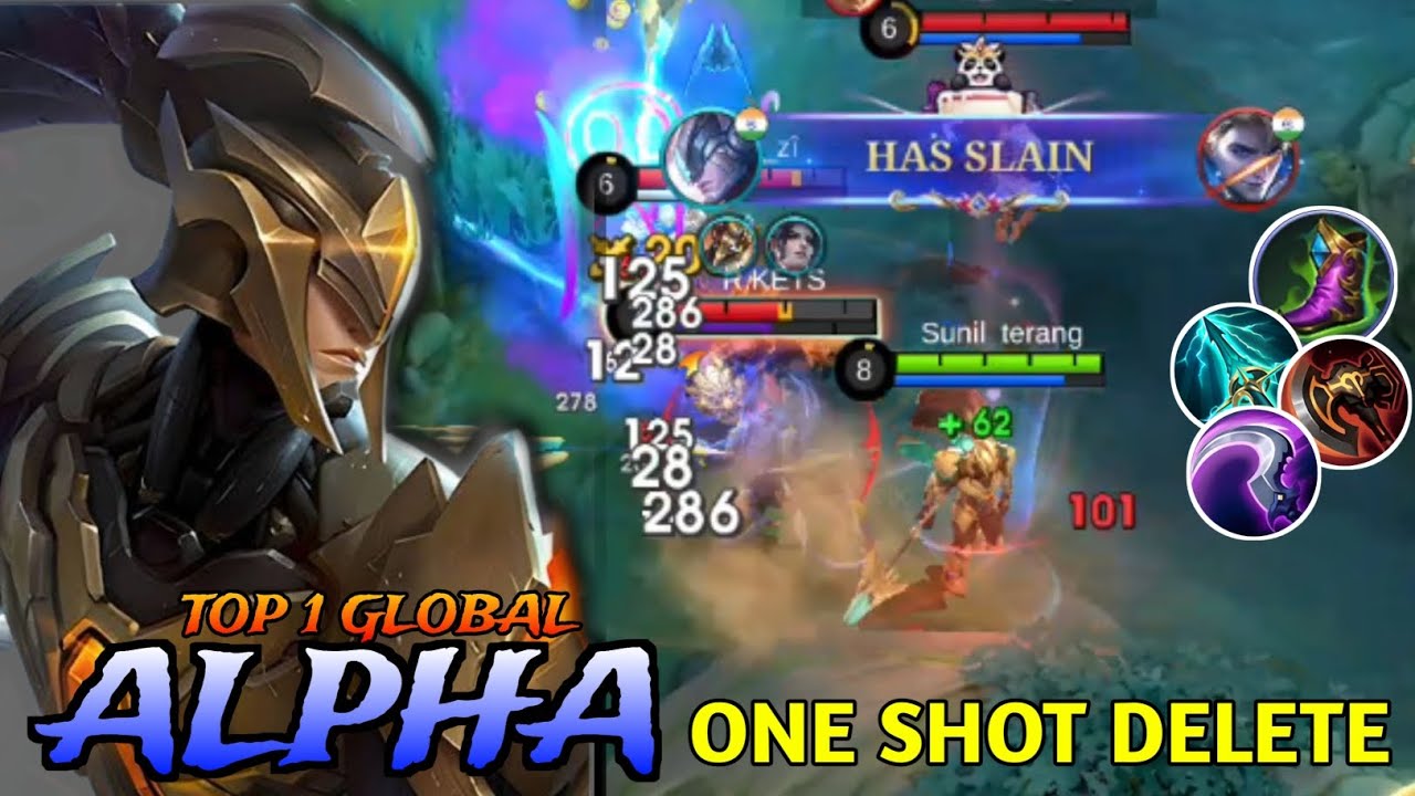 2025 ALPHA NEW BEST 1 HIT BUILD!!🔥( 100 BROKEN BUILD) - MLBB - YouTube