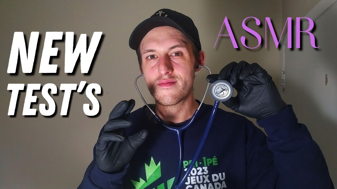 Asmr Doctor Roleplay 👨‍⚕️⚕️Giving You A Check Up | Some Brand New Tests ...