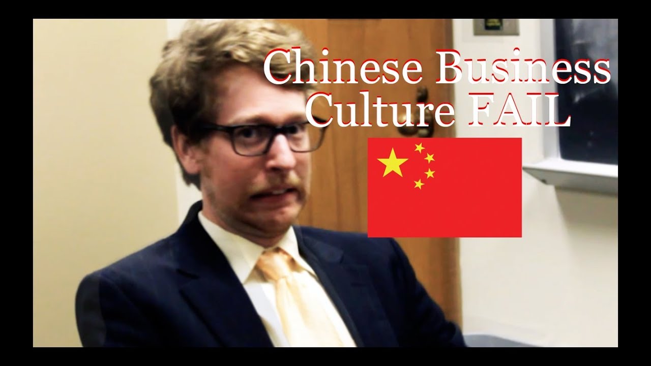 Chinese Business Culture (Fail) -- The Office Parody - YouTube