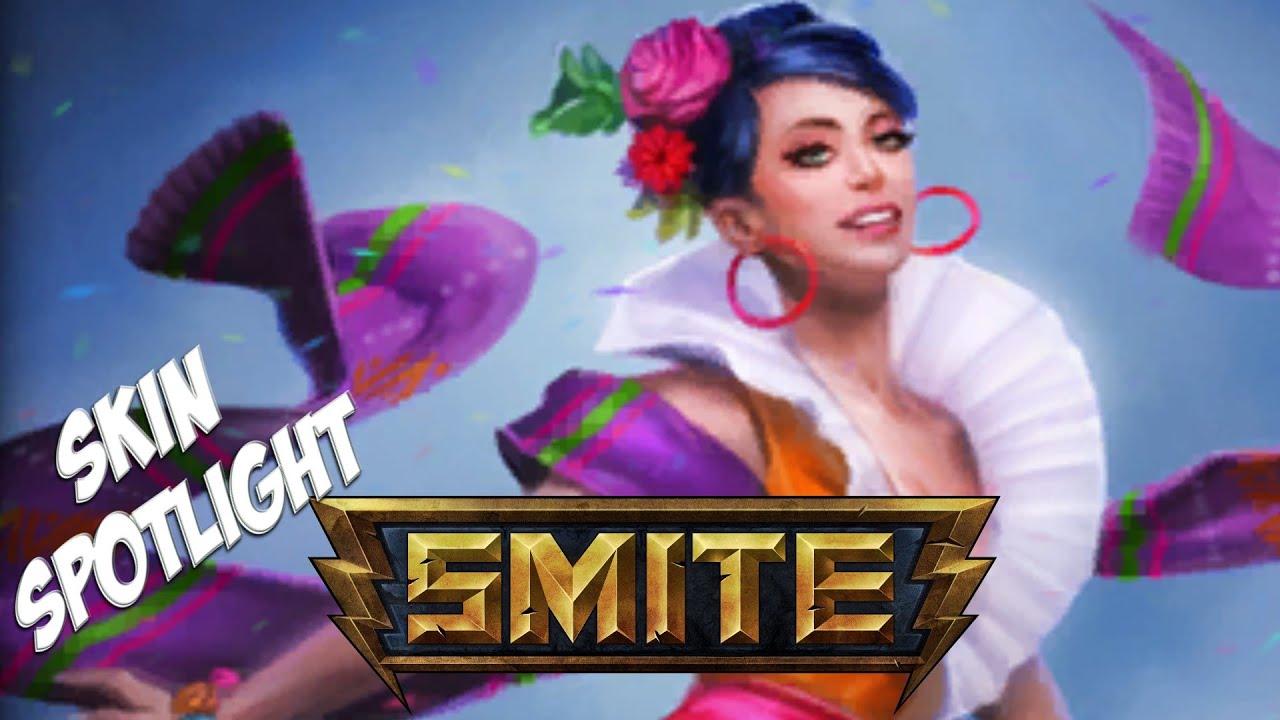 Smite - Skin Spotlights : Lunar Tango Chang'e *Skin/Jokes/Taunts* - YouTube