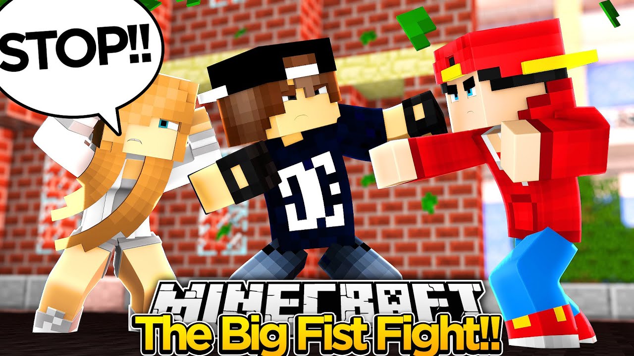 Minecraft Adventure - LITTLE ROPO GETS INTO A FIST FIGHT!!! - YouTube