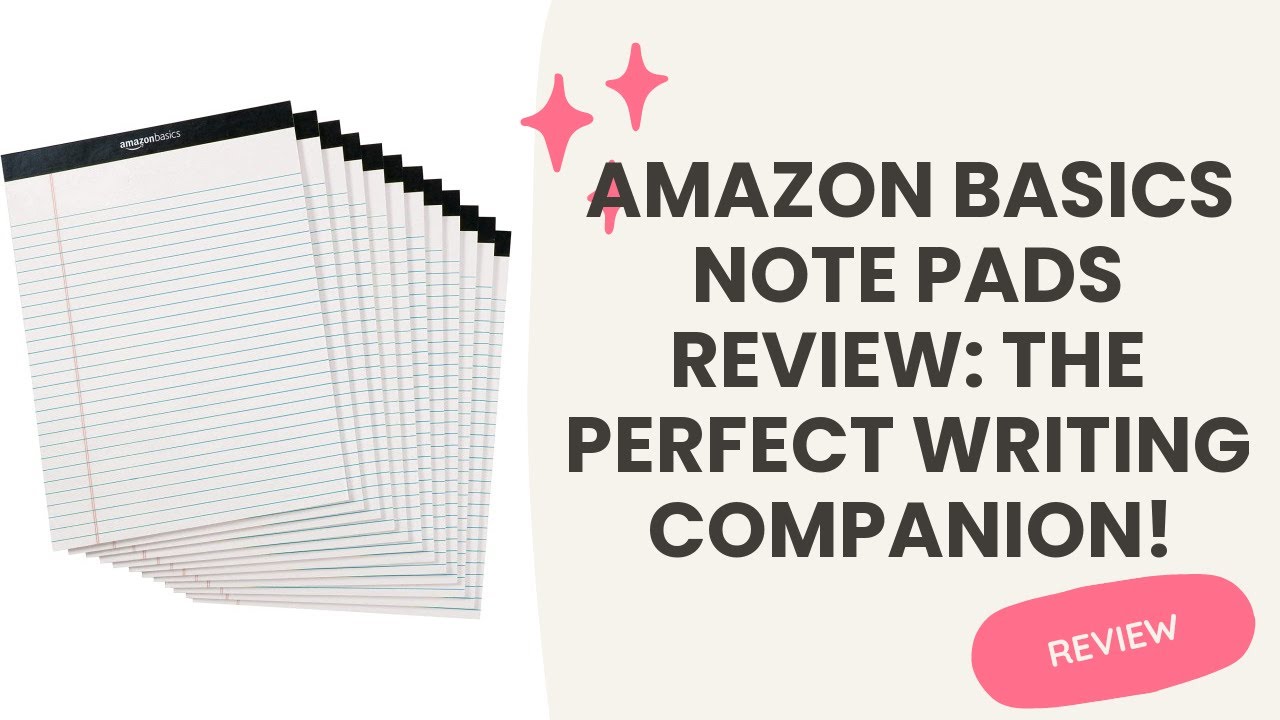 Amazon Basics Note Pads Review: The Perfect Writing Companion! - YouTube