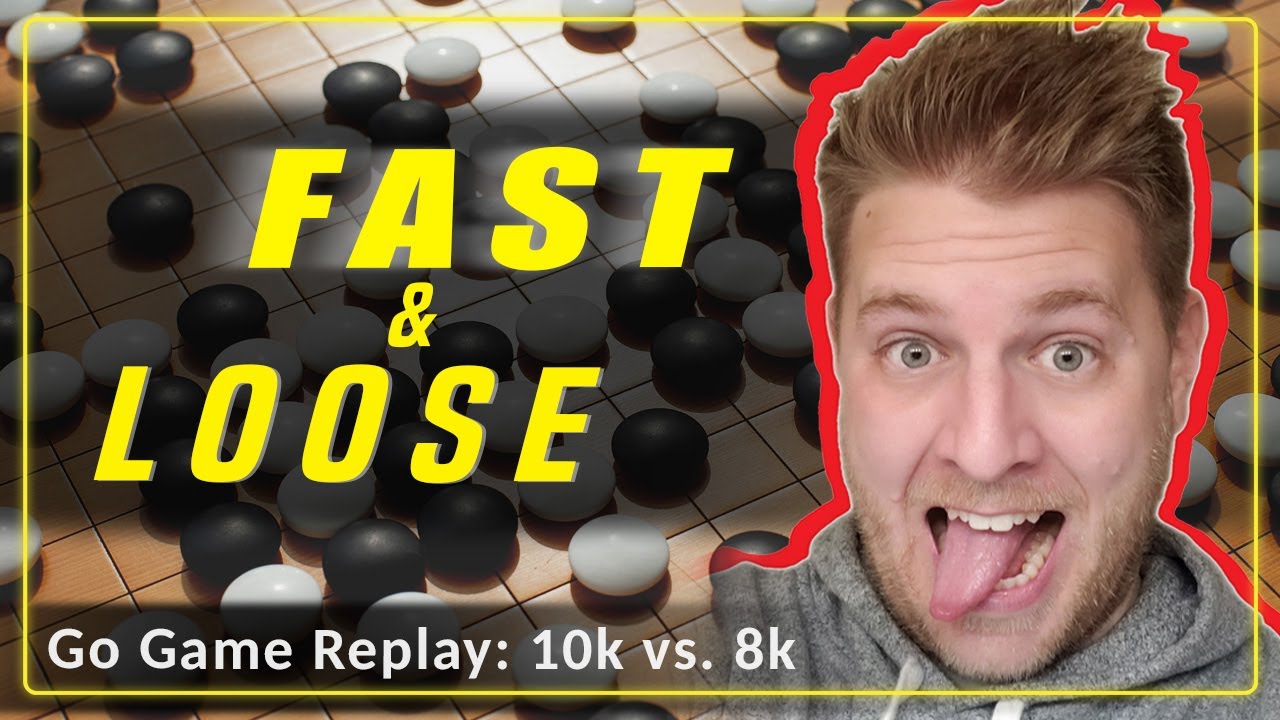 a FAST and loose GO Game Replay (10k vs. 8k) - YouTube