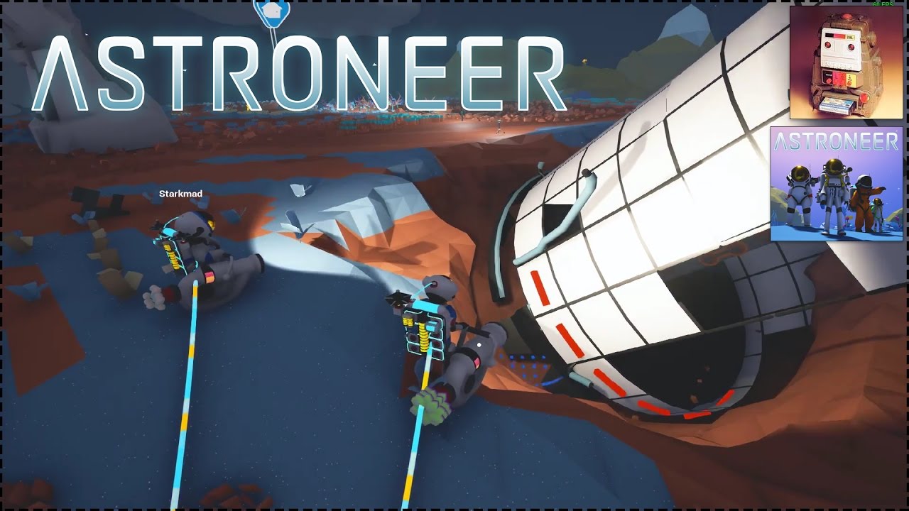 Astroneer - multiplayer with Starkmad - YouTube