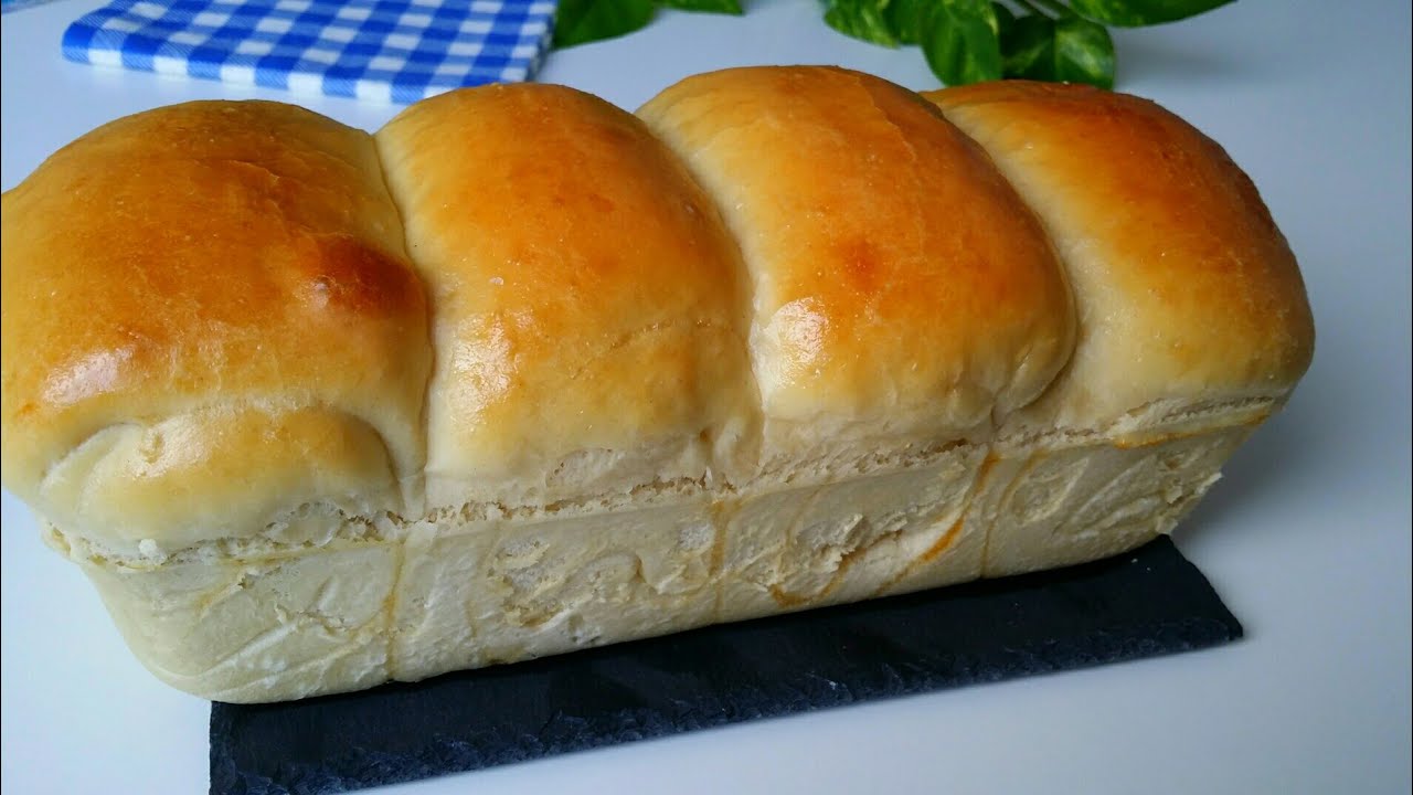 Soft and Fluffy Milk Bread Recipe/ Eggless Soft and Fluffy Milk Bread ...