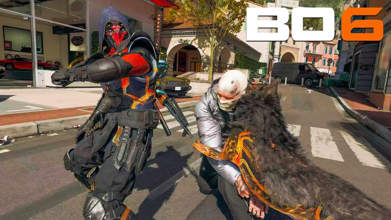 New BO6 Hound's Tooth Finishing Moves w/ Vortex BlackCell Operator Skin ...