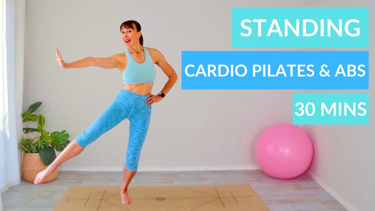 Standing Cardio & Abs Workout | Dance Inspired Standing Workout | 30 ...