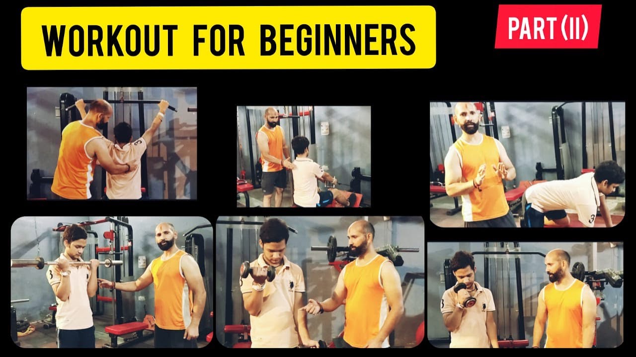 Part-II-Complete Mix workout for beginners | Focus Fitness Gym - YouTube