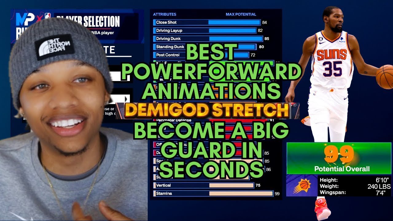 NBA 2k24 Best Powerforward Animations | Best Big Men Animations | +6’10 ...