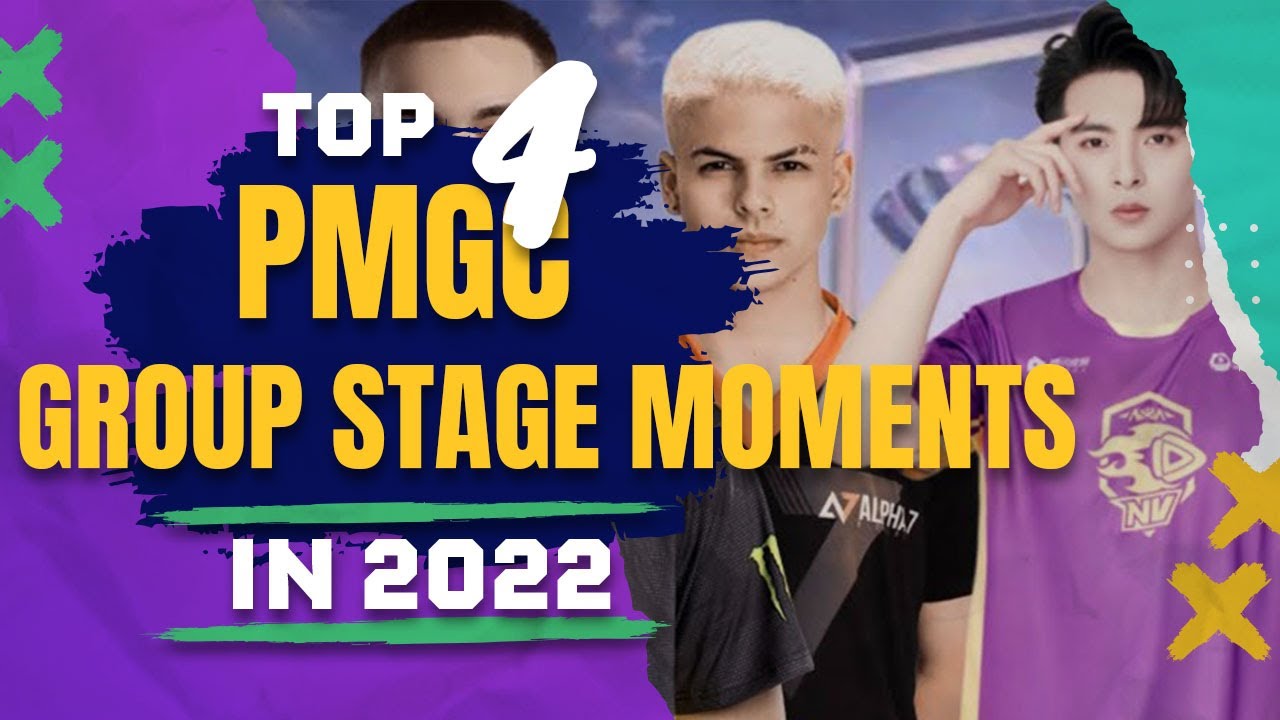 TOP 4 PMGC GROUP STAGE MOMENTS | PUBG MOBILE - YouTube