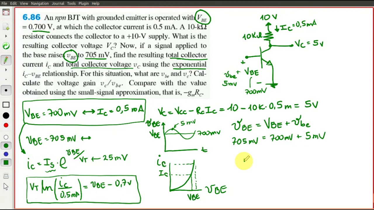 BJT AC Exercises 3 - YouTube