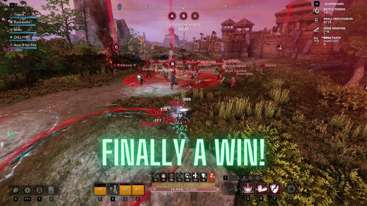 Redemption At Last! Quick War Win | New World PvP VOD | Bruiser Traack - YouTube