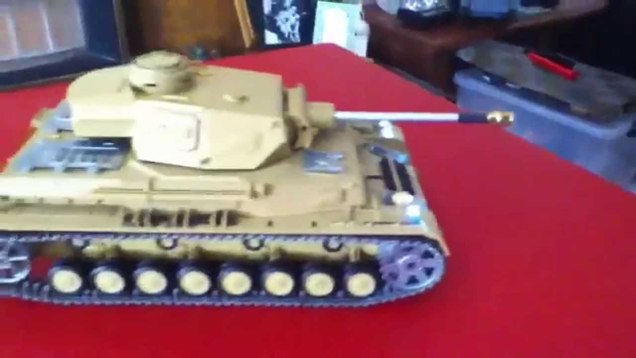 Heng long panzer iv rc tank - YouTube
