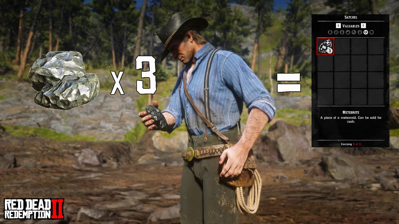 How to Get A THIRD METEORITE | RDR2 - YouTube