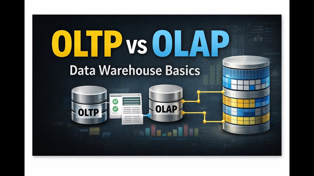2. Data Engineer Basics | OLTP, OLAP & Data Warehouse - YouTube