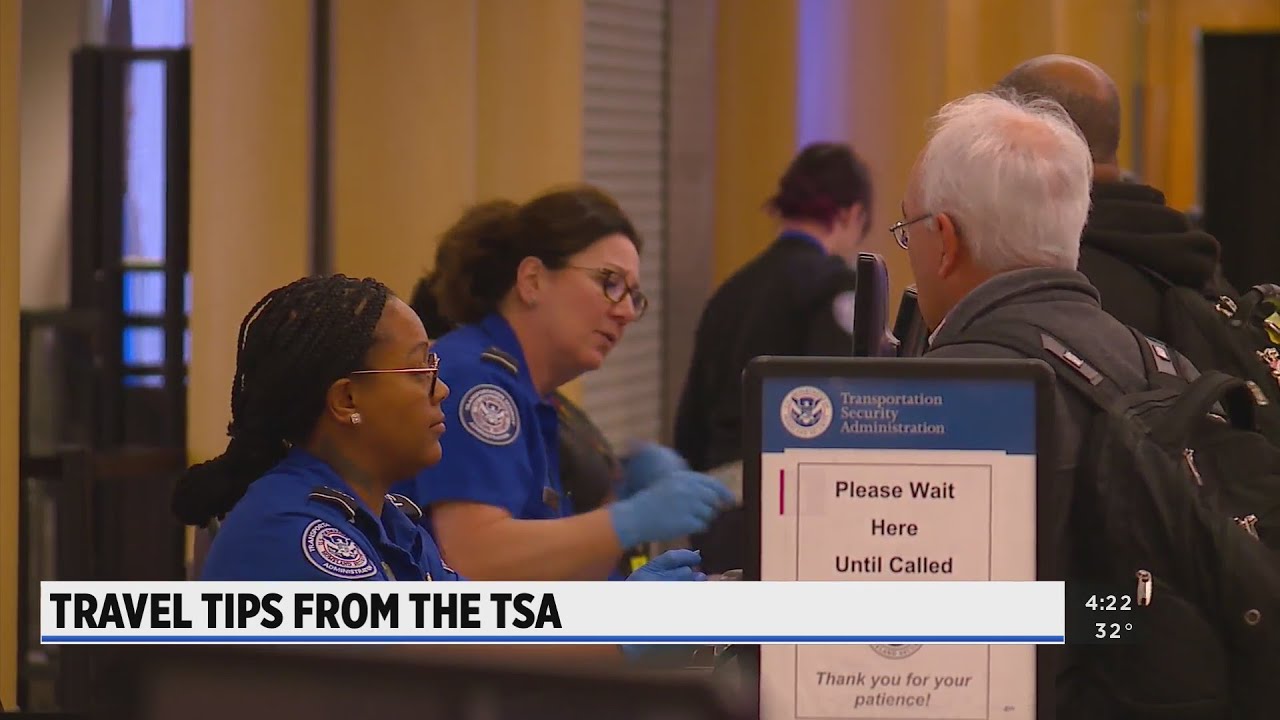 Travel tips from TSA - YouTube