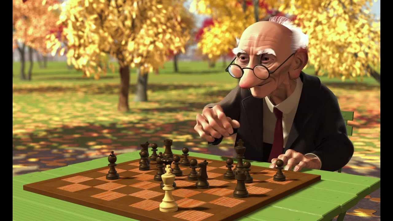 PIXAR Geri's.Game 720p - YouTube