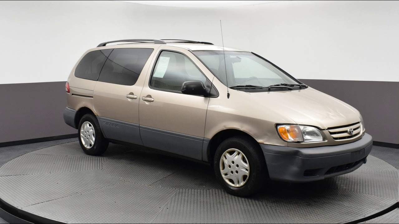 2003 Gray Toyota Sienna Mini-van, Passenger #DN20528B - YouTube