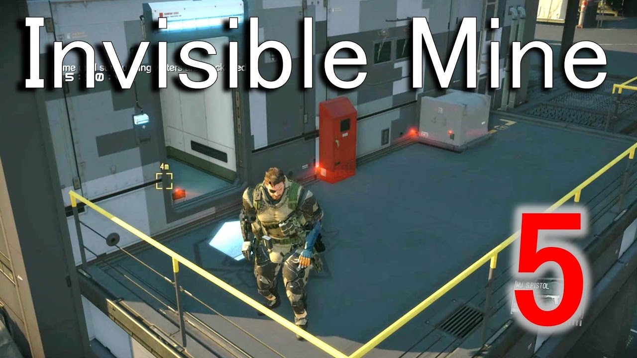 [MGS5] Invisible Mine5 - BaseDevelopment Platform [FOB Security] - YouTube