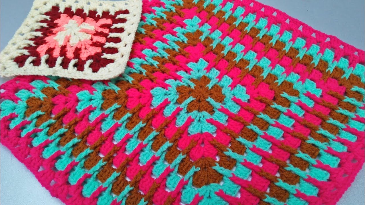 Thalposh || Woolen Table Mat || Crochet || Woolen Craft - YouTube