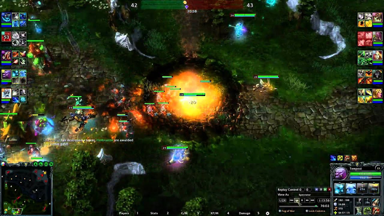 Biggest tempest ult in HoN history - YouTube