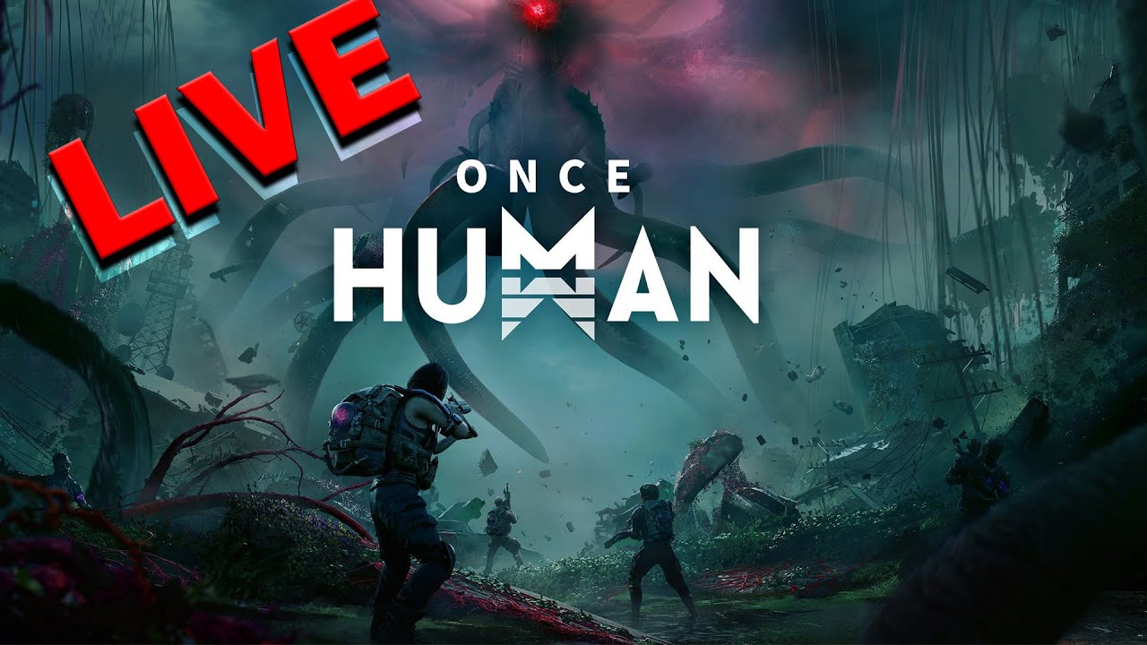 🔴LIVE- Open World Zombie Game!...Once Human Gamplay! - YouTube