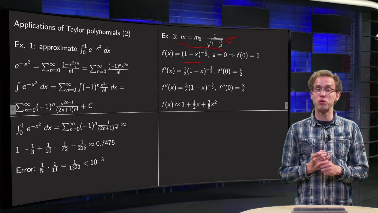 Applications of Taylor polynomials: an integral and special relativity ...