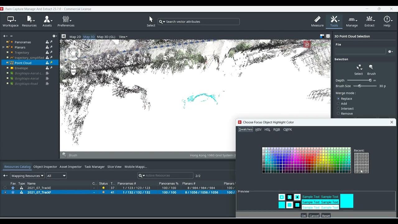 Delete Point Cloud by iTwin Capture Manage & Extract - YouTube