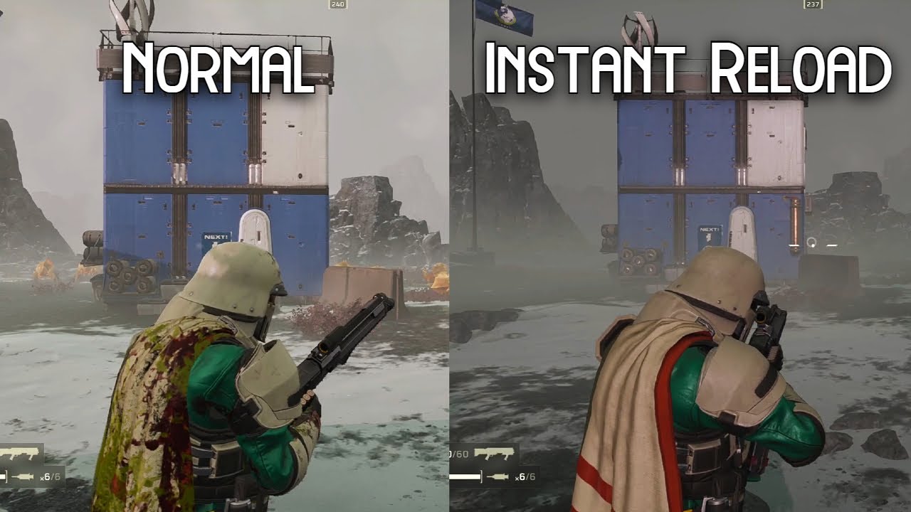 Instant Reload in Helldivers 2 - YouTube