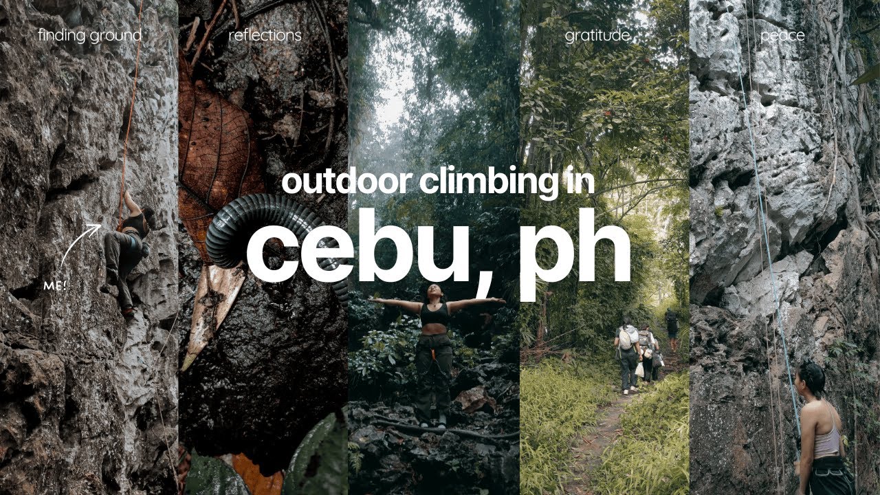 outdoor climbing in Cebu 🌿 finding ground, 2024 reflections, gratitude ...