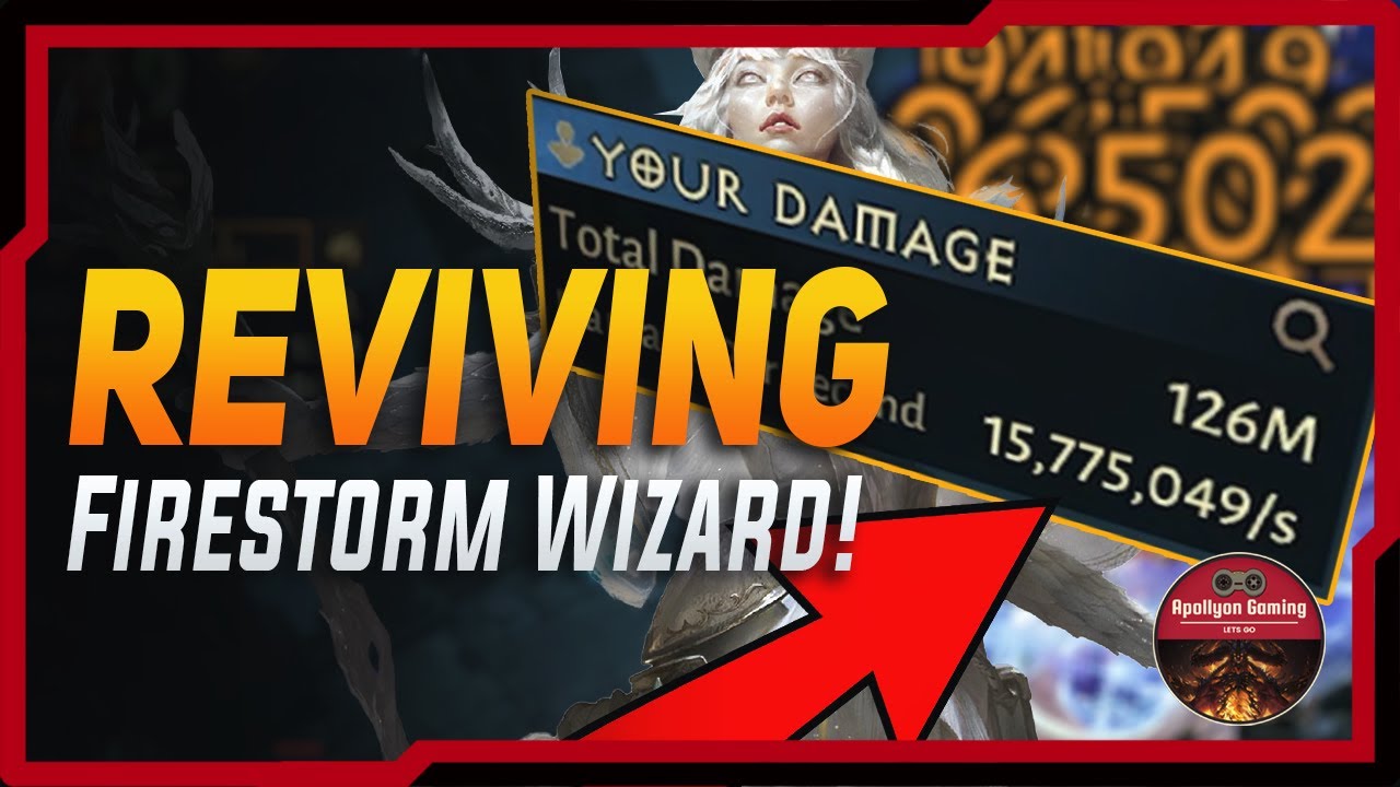 The Ultimate MAX DOS AOE Firestorm Wizard In 2025 - Diablo Immortal ...