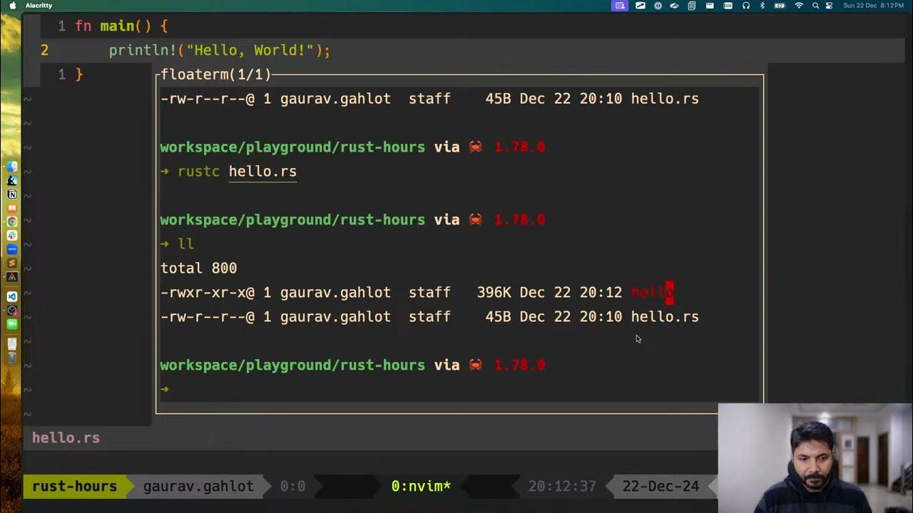 Getting started with Rust - YouTube