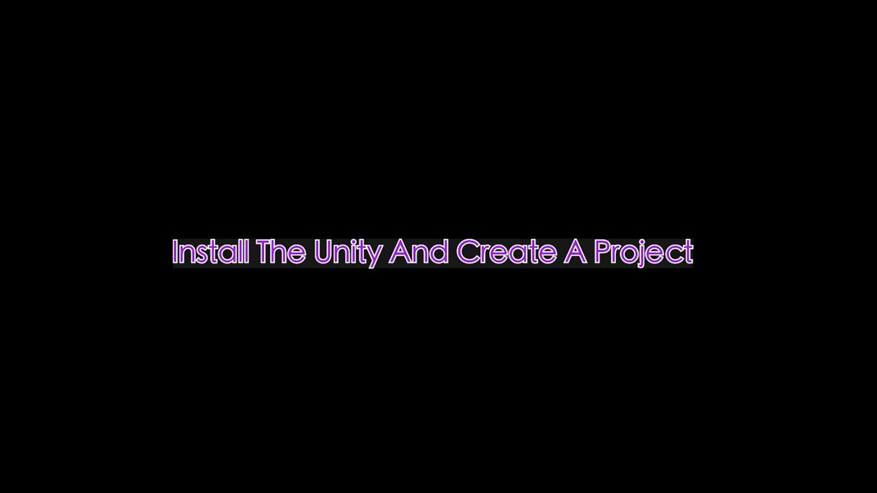 Augmenting Shanghai - Install Unity And Create Project - YouTube