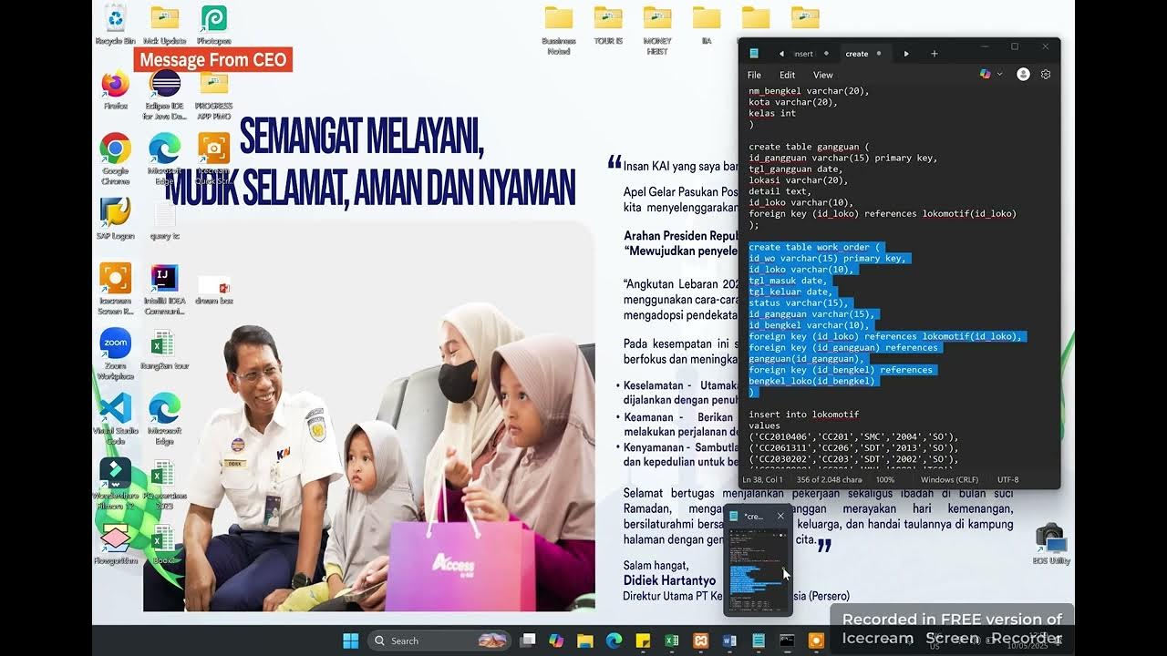 Tutorial membuat Database, Table dan Insert data - YouTube