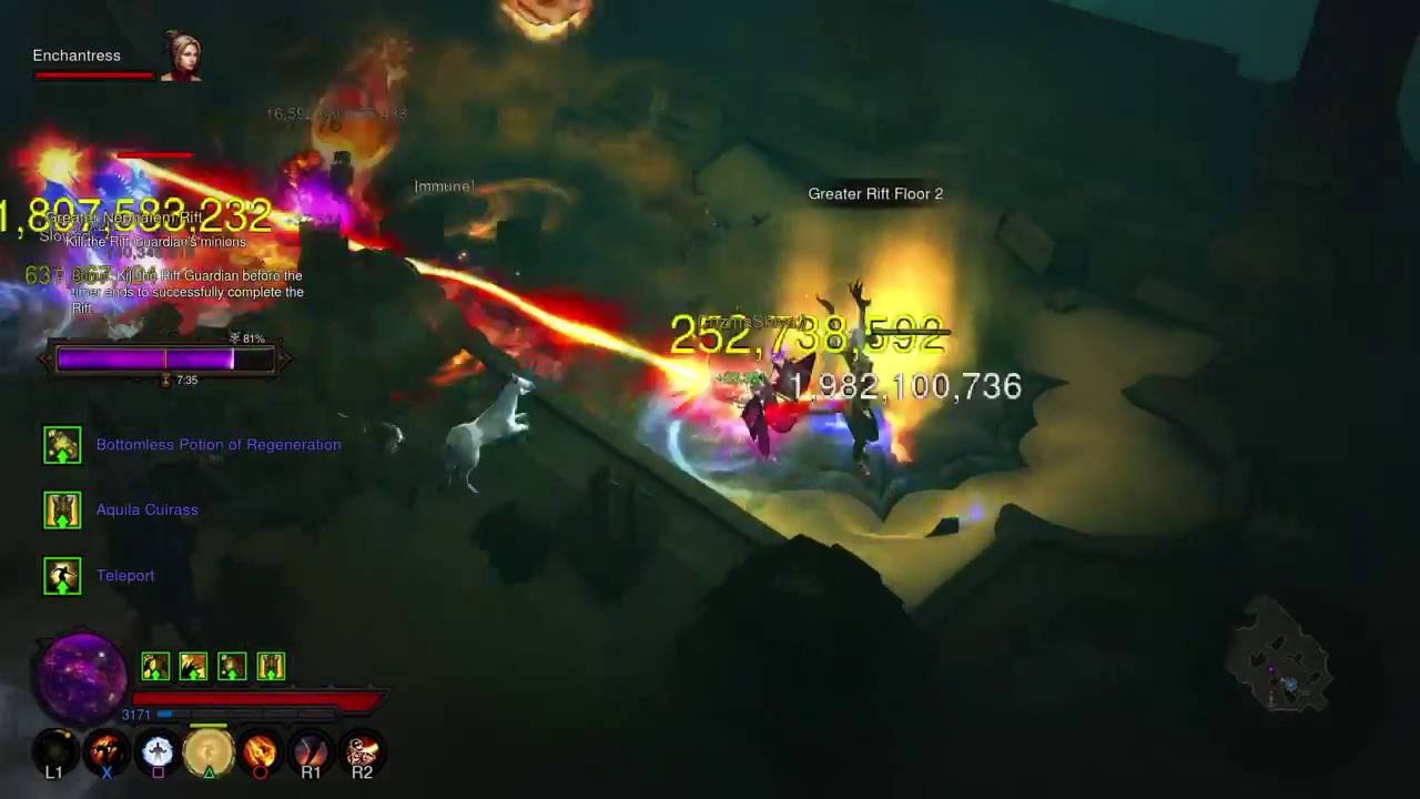 Diablo III: Reaper of Souls 2.4.1 Wizard 'Etched Sigil' LoN Build - YouTube