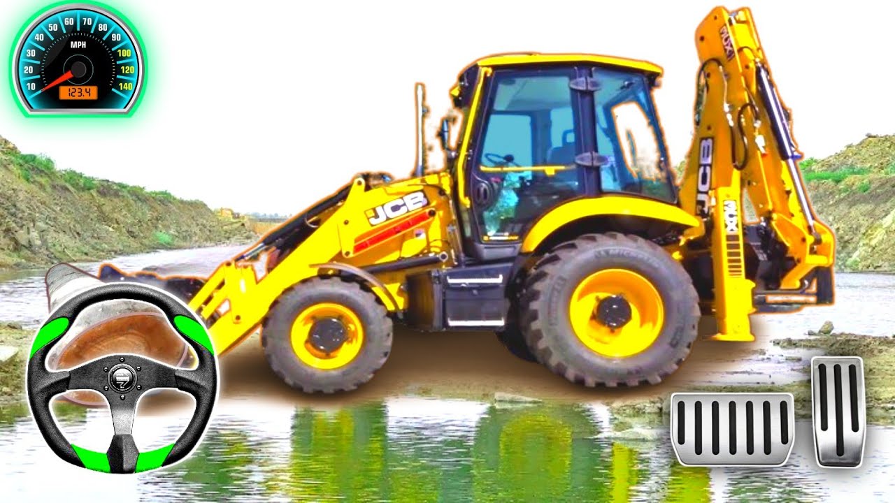 Real JCB Excavator Driving Simulator | JCB Driving Game Simulator | JCB ...