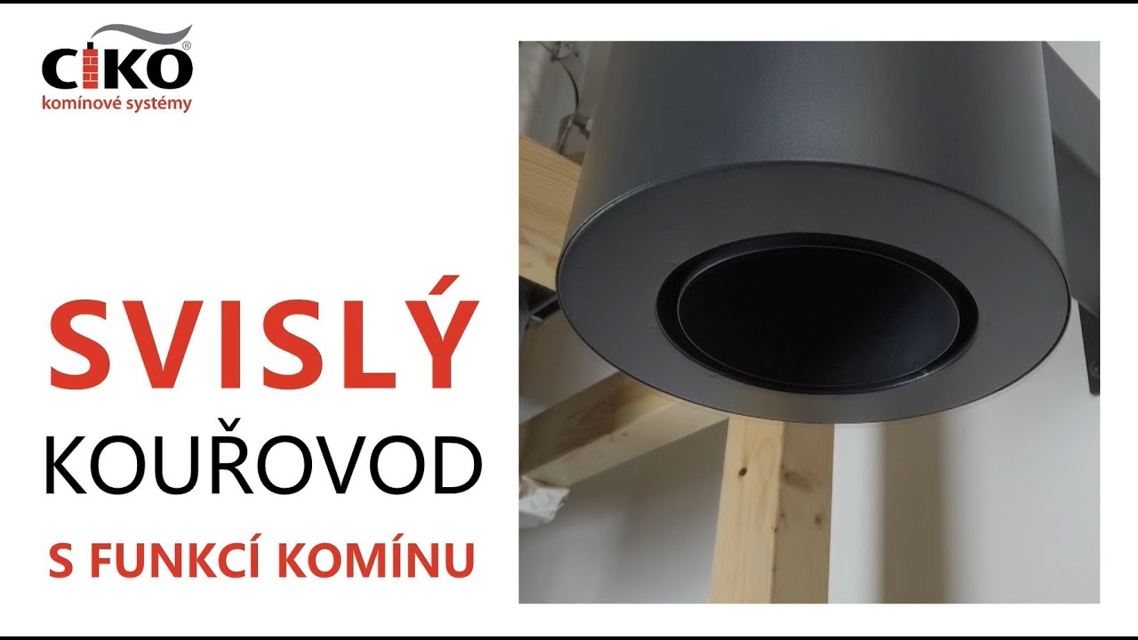 Svislý kouřovod s funkcí komínu CIKO NEREZ - specifický komínový systém ...