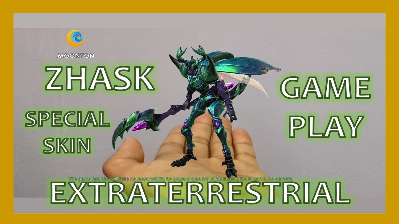 NEW ZHASK SKIN EXTRATERRESTRIAL | EPIC COMEBACK | MOBILE LEGENDS BANG ...