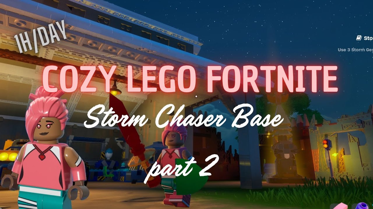 Cozy Lego Fortnite 1h/day - Episode 53 - Storm Chaser Base part2 - YouTube