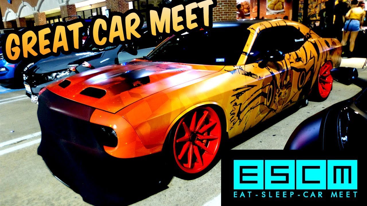 EXTRAORDINARY CARS at Car Meet ESCM Houston - YouTube